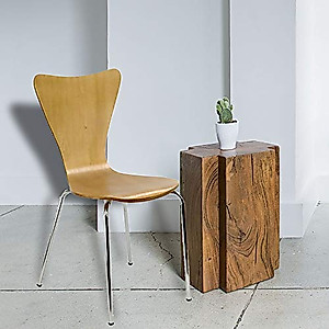 Legare Modern Ergonomic Bent Plywood Chair for The Home, Office, or Work Space, Natural