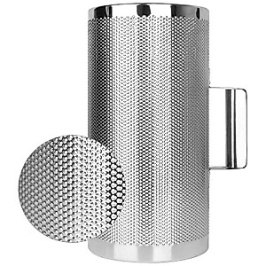 12" x 6" Stainless Steel Guiro Instrument Latin Percussion Metal Guiro Shaker with Scraper Percussion Instrument