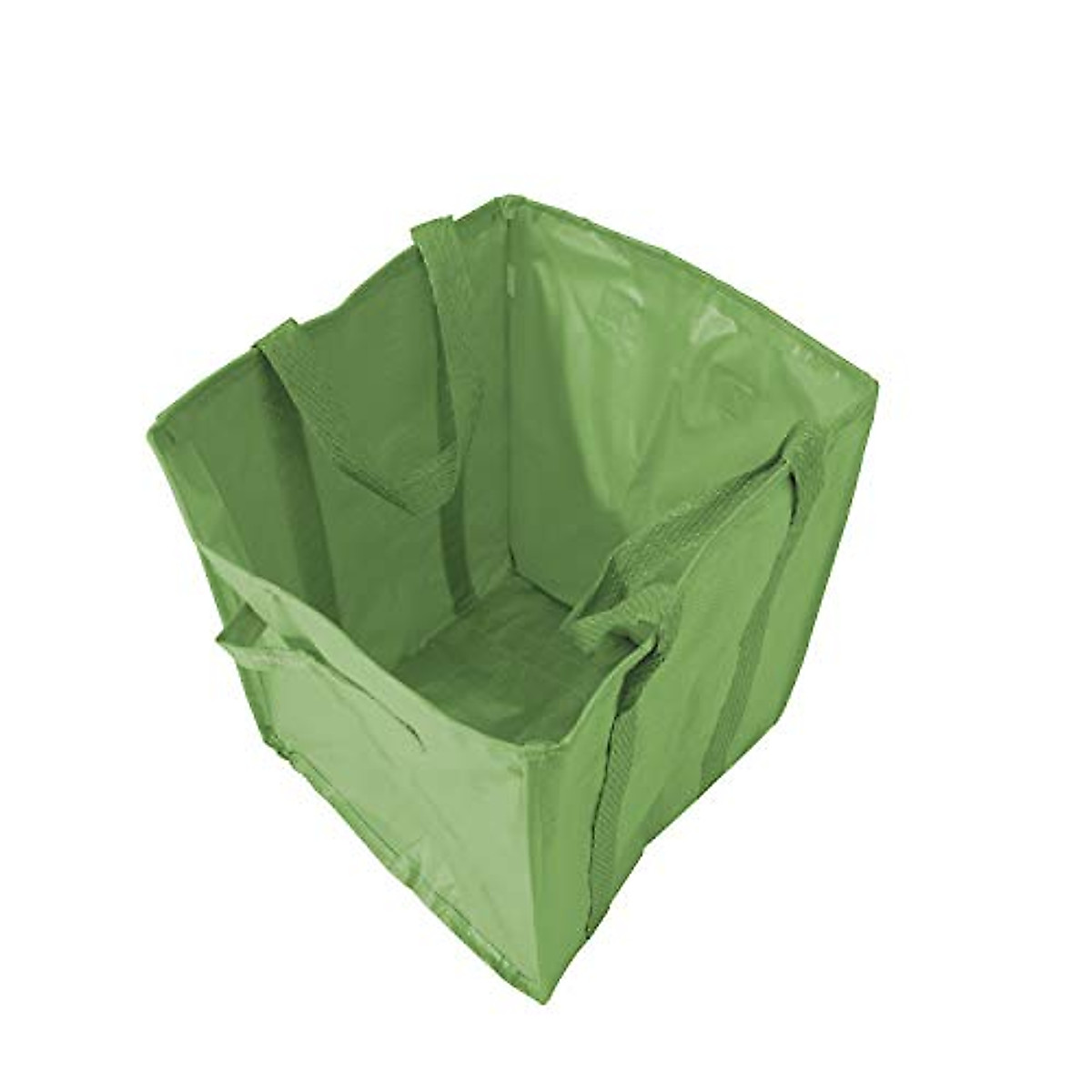 Martha Stewart MTS-MLB1-P2 48-Gallon Multi-Purpose Re-Usable Heavy Duty Garden Leaf and Debris Bag with Reinforced Shoulder Straps and Side Handles (Bay Leaf Green)