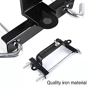 Adjustable Car Battery Hold Down Bracket,Car Battery Holder Tools,Stainless J Bolt Kit,Professional Auto Tools Accessories for Car Truck SUV (8inch/19cm bolts)
