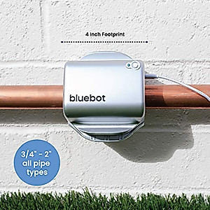 bluebot Universal Smart Home Water Meter & iOS App for Leak Detection, Live Water Usage Tracking and Alerting. Sub Meter from One Account. Install in Minutes, No Plumbing or Subscription Required.