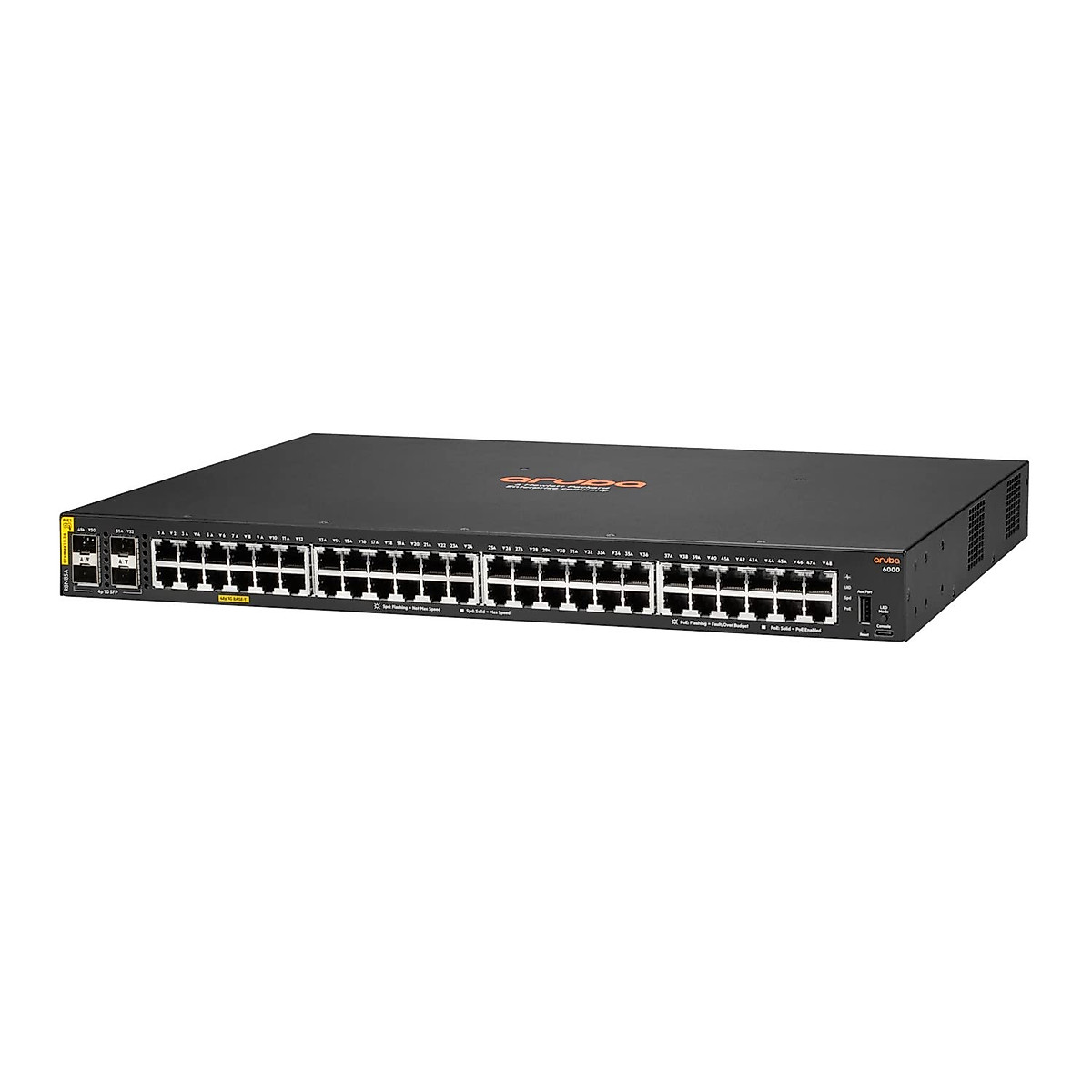 Aruba 6000 48G Class4 PoE 4SFP 370W Switch