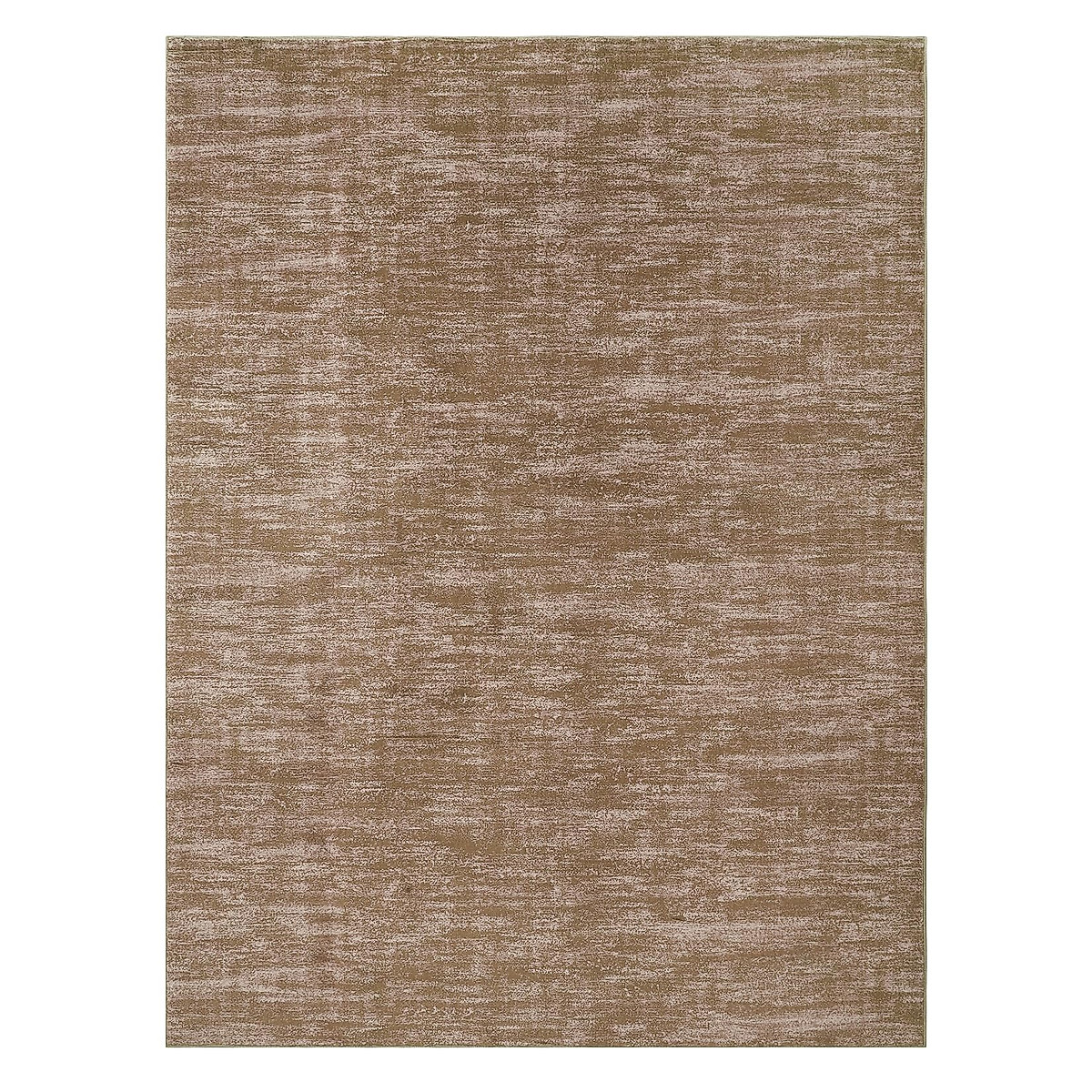 GarveeHome Washable Rug 5x7 Modern Solid Area Rug Indoor Non Slip Throw Floor Cover Contemporary Rug Boho Accent Area Rug Farmhouse Low Pile Rug Carpet for Living Room Bedroom, Taupe