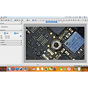 HAYEAR 5MP USB2.0 C-Mount Digital Microscope Camera with Software Calibration Compatible with WIN7/8/10 Mac System +0.5X Eyepiece Lens 23.2mm Mounting /30mm 30.5mm Adapter