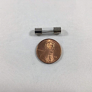 10pcs T2AL250V 5x20mm 2A Slow Blow 250V Slow Acting Fuse Glass Tube Fuse Time-delay Fuse (3/16 in x 3/4 in) Compstudio Compatible with Power Supply, Microwave, Auto Accessories,Circuit Break,etc.