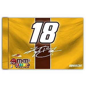 Kyle Busch #18 Premium 3x5 Flag w/Grommets Outdoor House Banner Nascar Racing