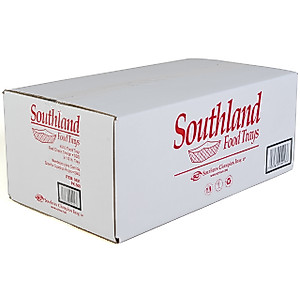 Southern Champion Tray 0421 #250 Southland Paperboard Food Tray, 2-1/2 lb Capacity, Red Check (Case of 500)