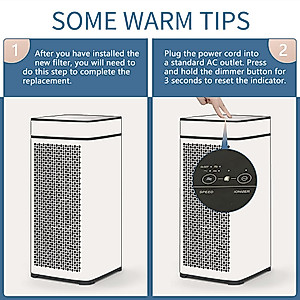 Zouhwaso Toxin Absorber 40 Filter Compatible with MA Series 40 Air Cleaner pur-ifier, 3-in-1 Composite Filtration with Upgrade acti-vated car-bon Filter, H13 HEPA and Fine Pre-Filter, Pack of 2