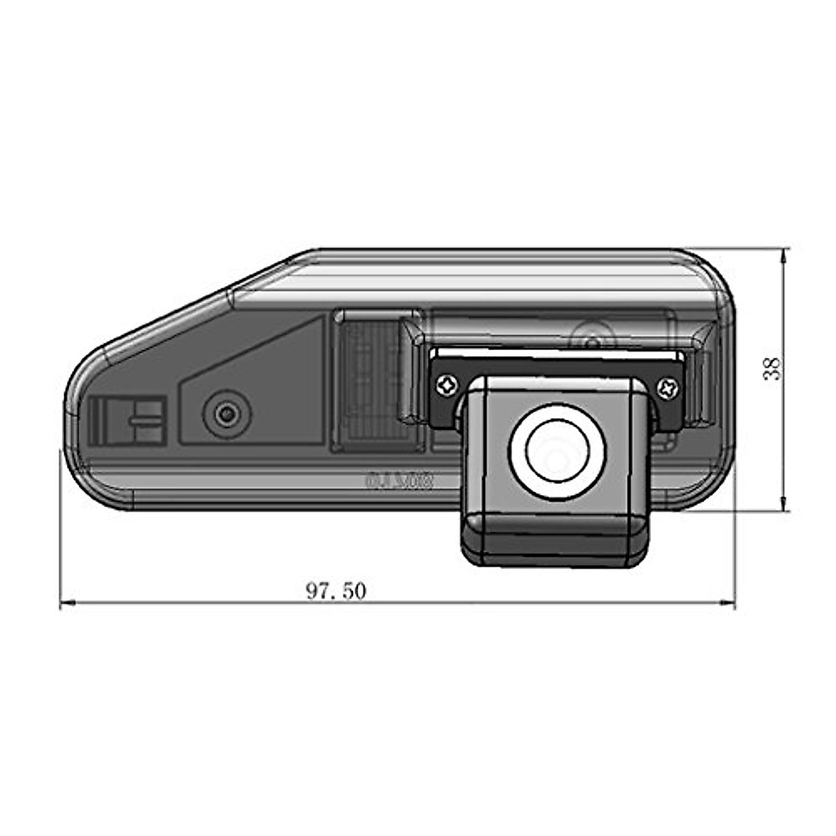 N/H for Lexus IS250 IS300 is 250 300 2006~2013 Car Rear View Camera Back Up Reverse Parking Camera/Plug Directly/HD Camera FY-C2097-2