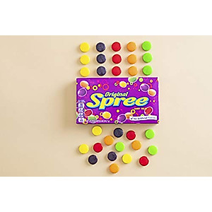 Wonka Spree Original Hard Candy, 5 Ounce Theater Candy Boxes (Pack of 12)