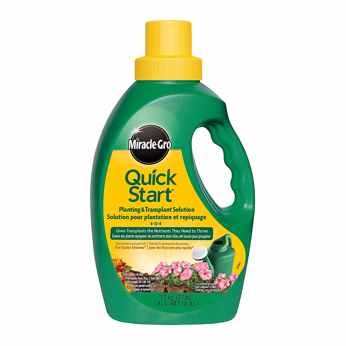 Quick Start - Planting and Transplant Solution 4-12-4, 1.42 L
