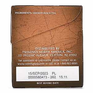 Twinings Lapsang Souchong Tea, 20 ct