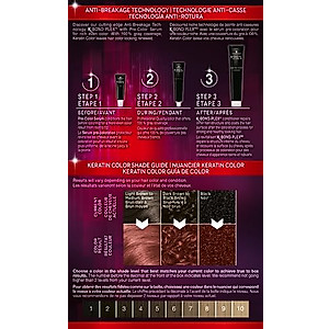 Schwarzkopf Keratin Color, Color & Moisture Permanent Hair Color Cream, 9.89 Crimson