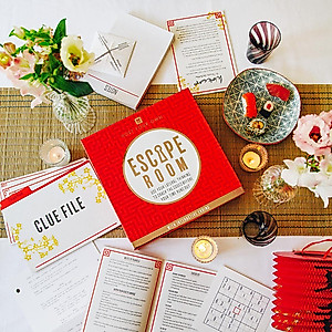 Talking Tables Escape Room Game at Home | Host Your Own Games Night | Japanese Themed | Interactive Ending | for Birthday Party, After Dinner Parties, Entertainment, Adults, Teenagers (Host-Escape)