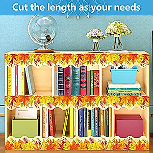 Fall Leaves Bulletin Board Border Autumn Border for Classroom Decoration 36ft