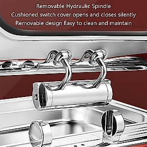 ASSYA Electric Buffet Server Chafing Dish Buffet Set Dishes Buffet Servers Round Food Warmer Food Grade Stainless Steel Material Safe to Use,Stainless Steel,B