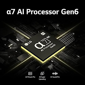 LG B3 Series 55-Inch Class OLED Smart TV OLED55B3PUA, 2023 - AI-Powered 4K TV, Alexa Built-in, Black