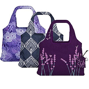 ChicoBag Vita Tote, 1 each of Bliss, Be & Peacock Bandana, Variety Pack of 3
