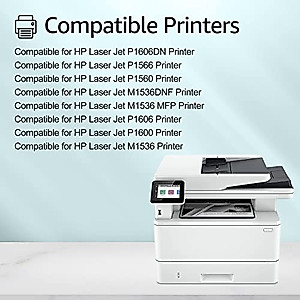 greencycle 10 Pack 78A CE278A Black Laser Toner Cartridge Compatible for Laserjet Pro P1606dn P1566 P1560 M1536dnf P1600 Printer