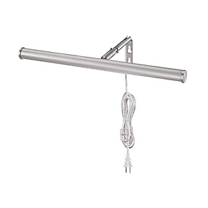 Westinghouse 7501100 14 Inch, 4 Watt Adjustable LED Picture Light, Brushed Nickel Finish, 3000K