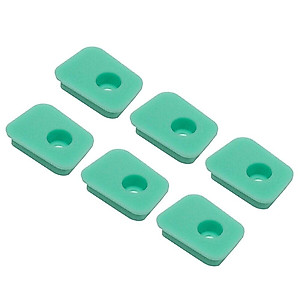 LEFITPA 6 Pack Replacement 27987 Air Filter for 2 Thru 5 HP Horizontal Engines for 60500 61500 80500 81500 90102 130200 131200 140200 Models 27987S 4108 AM34963 LG27987 LG27987S