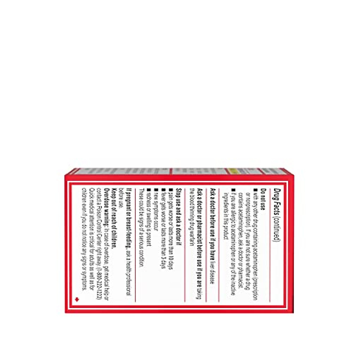 Tylenol Extra Strength Caplets with 500 mg Acetaminophen, Pain Reliever & Fever Reducer, 24 ct