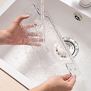 HIEEY 2 PACK Over the Cabinet Door Organizer Holder,Wall Mounted Storage Rack Hanging Shelf for Kitchen Cabinet, Cupboard, Pantry Door or Bathroom Shower Cosmetic