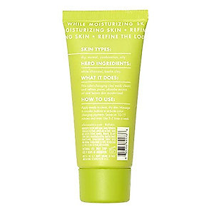 e.l.f. SKIN SuperPurify Clay Facial Mask, Color-Morphing Clay Mask For Refining Pores & Smoothing Skin, Reduces Excess Oil, Vegan & Cruelty-Free