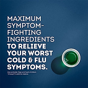 Vicks NyQuil Cough Cold and Flu Nighttime Relief (Severe Original, 3 PK)