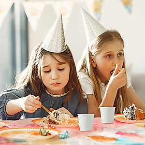 JOLLY PARTY 2 oz Bathroom Cups, 360 Pack Small Paper Cups, White Mouthwash Cups, Disposable Mini Espresso Paper Cups, Paper Sampling Cup