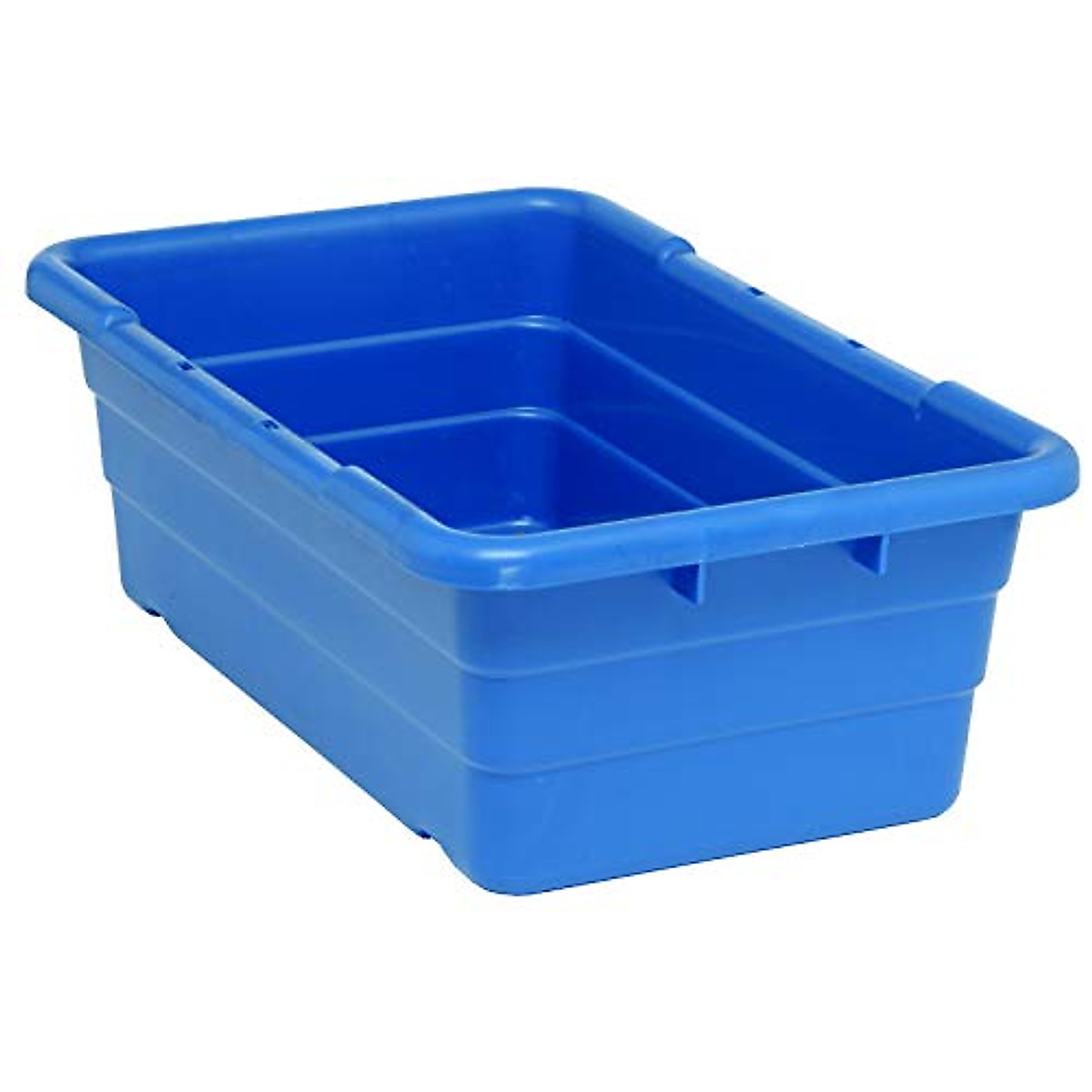Quantum Storage K-TUB2516-8BL-1 Plastic Nesting Tote, 25-1/8" x 16" x 8-1/2", Blue