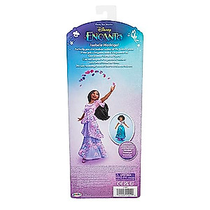 Disney Encanto Isabela Fashion Doll with Dress, Shoes & Hair Pin