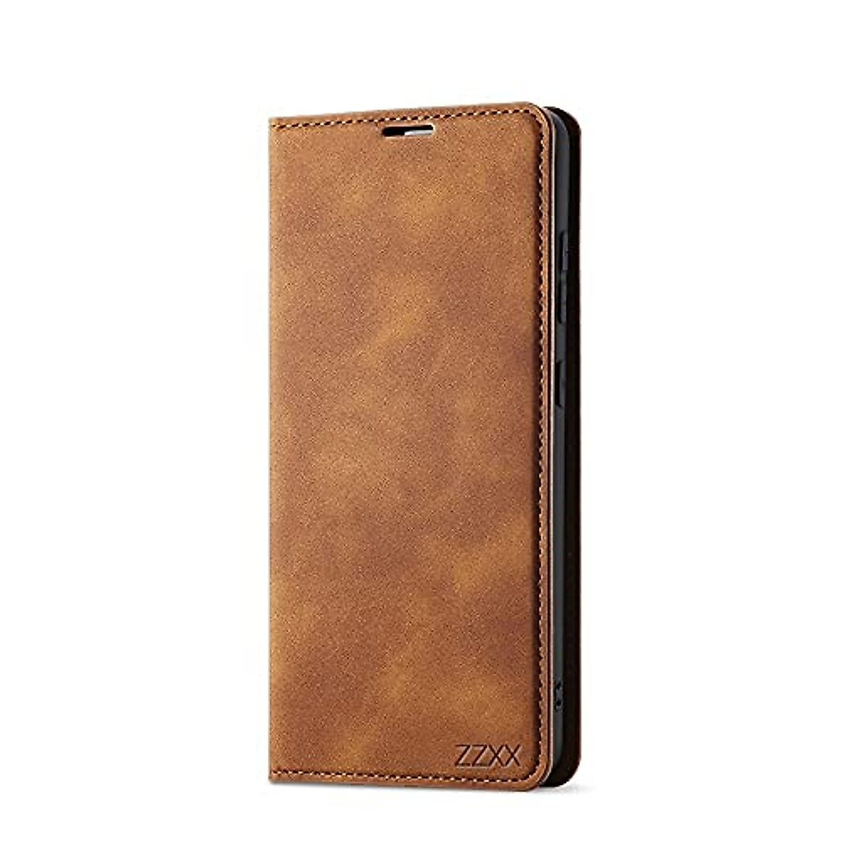 ZZXX for Samsung Galaxy A52 5G Case Wallet,Galaxy A52 Wallet Case with Card Holder Kickstand Magnetic Soft Leather Flip Fold Case for Samsung Galaxy A52S 5G Case(Brown 6.5 Inch)