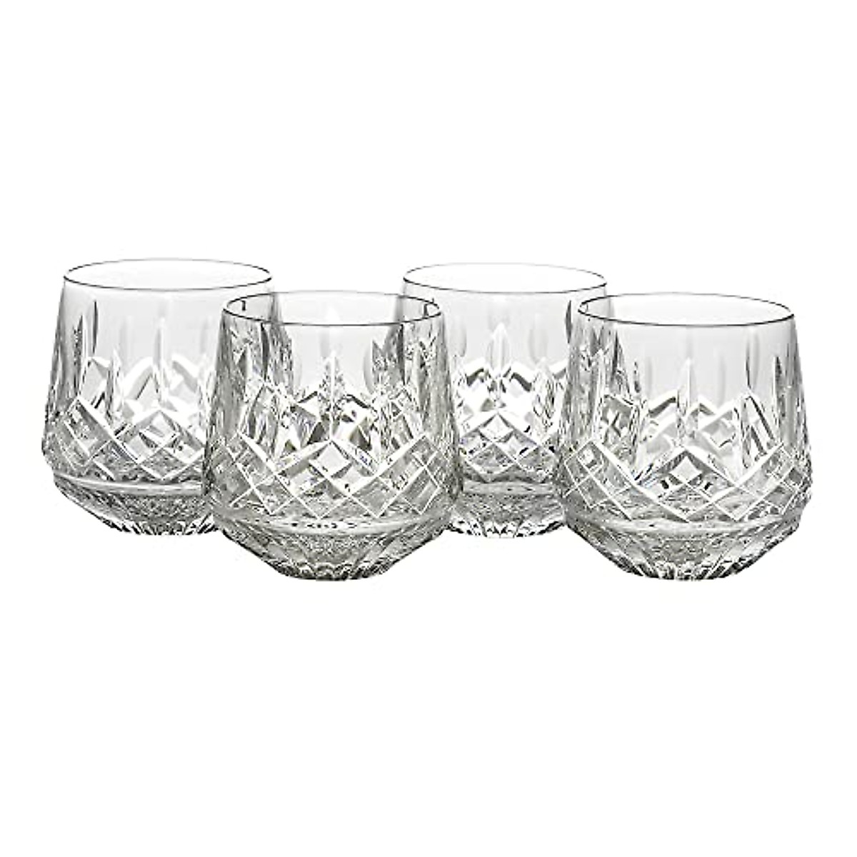 Waterford Crystal Lismore 9oz Old Fashioned Glasses, Set of 4