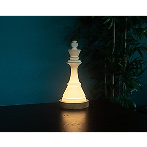 Chess King Lamp