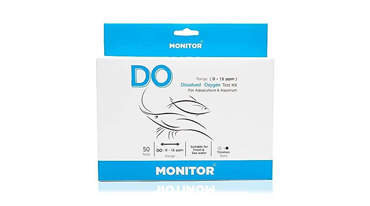 Monitor Dissolved Oxygen Test Kit - 50 Accurate Tests
