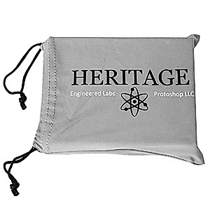 Engineered Labs Heritage Periodic Table of Elements, Made In USA, Acrylic Periodic Table With Real Samples