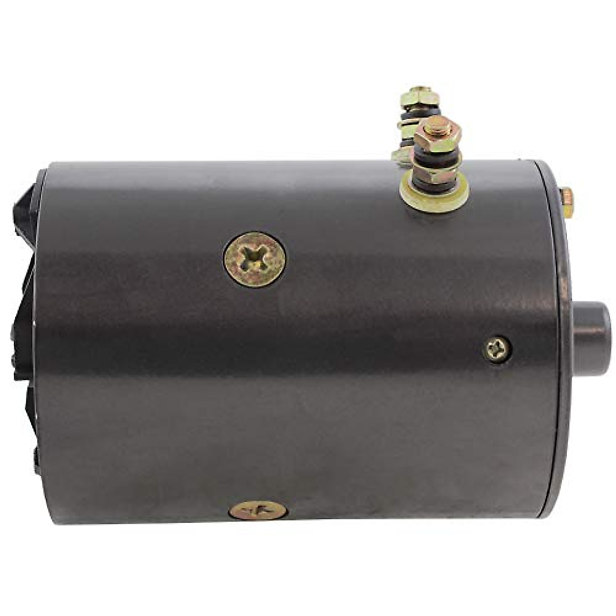 New Premium Slot Shaft Plow Motor Compatible with Western Fisher Snow Plow Applications Replaces 46-2584 46-3618 MUE6206AS MUE6306 MUE6306A MUE7001 46-4175 405-10118 56363 21500 MPV21500 21500-1
