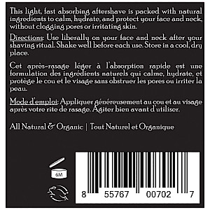 Brickell Men's Instant Relief Aftershave for Men, Natural and Organic Soothing After Shave Balm to Prevent Razor Burn 2 Ounce, Unscented