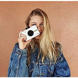 Zink Polaroid Snap Instant Digital Camera (White) with ZINK Zero Ink Printing Technology