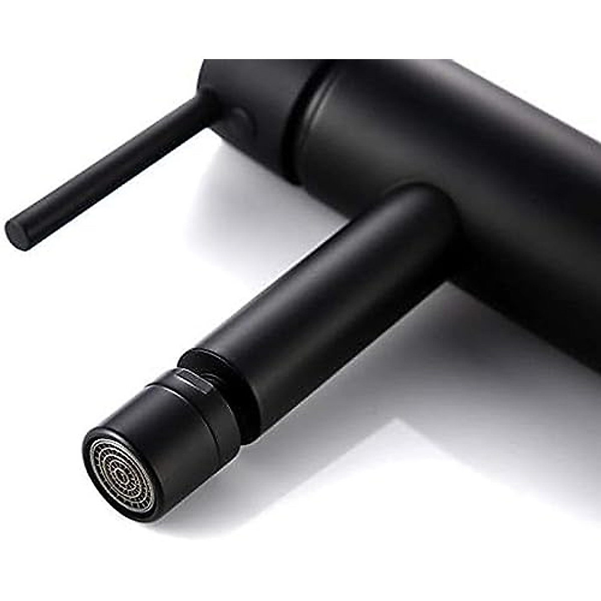 ifgswopq Toilet Bidet Faucet Set Kit Brass Hand Bidet Faucet Compatible with Bathroom Single Handle Sinks Mixer Tap Cold and Hot Water Tap, Bathroom Faucet