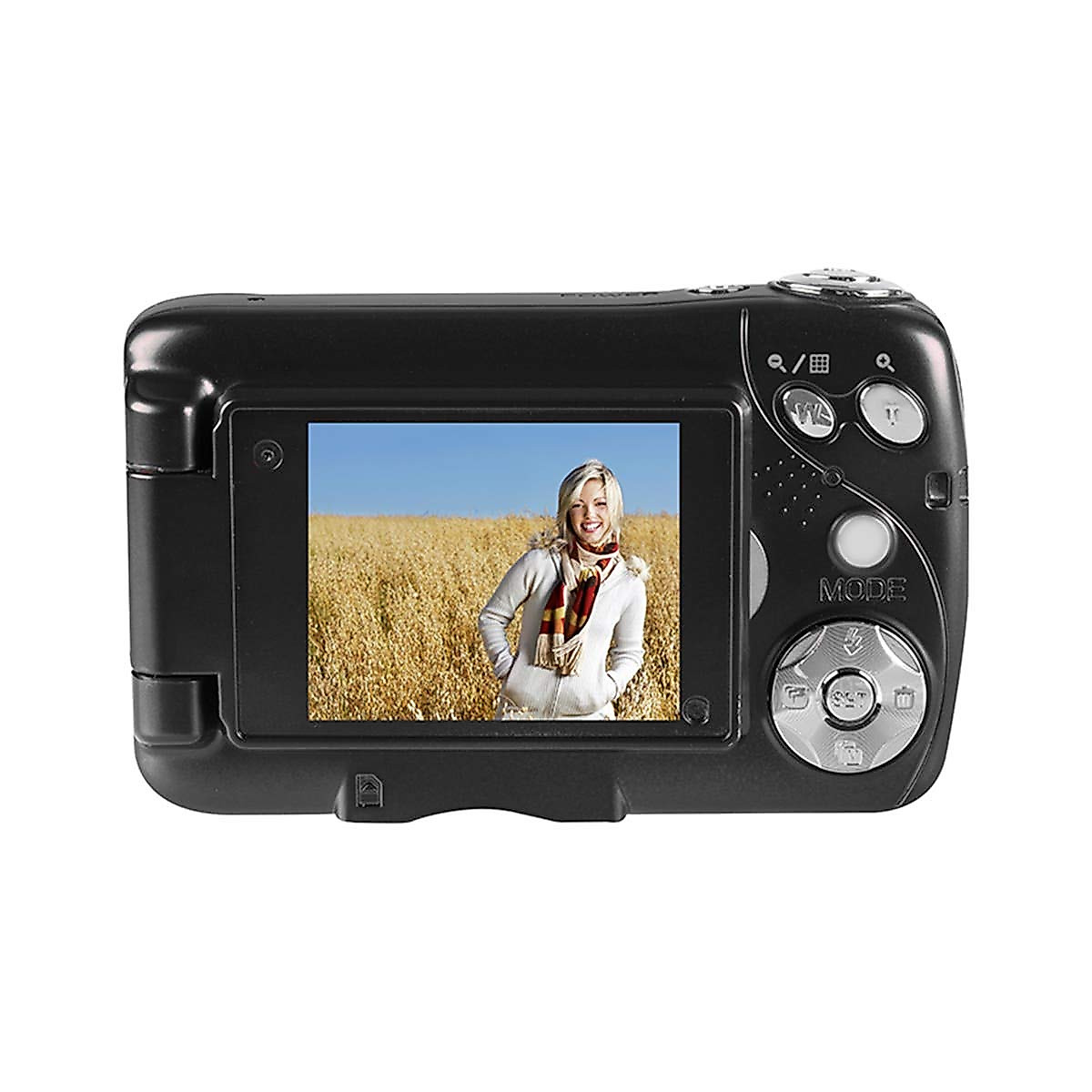 Vivitar VX018 Selfie Cam Digital Camera, Black