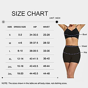 LALESTE Slip Shorts Womens Under Dress Seamless Smooth Anti Chafing Bike Shorts Boy Shorts Underwear Boxer Briefs