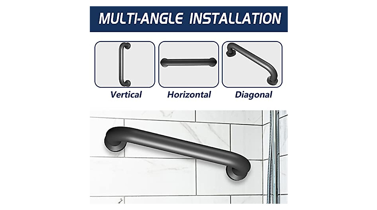 Stainless Steel Safety Handle Bar 500LBS – Conwithna