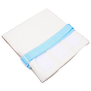Healifty 1pc Strap Loose Leaf Binder Chest Belt Rib cage Protector Binder Clips Rib Injury Fracture Broken Rib Brace Chest Support Brace Gambrel Protective Film Medical Women's Cloth White