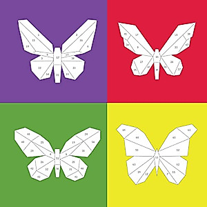 Paint by Sticker Kids: Beautiful Bugs: Create 10 Pictures One Sticker at a Time! (Kids Activity Book, Sticker Art, No Mess Activity, Keep Kids Busy)