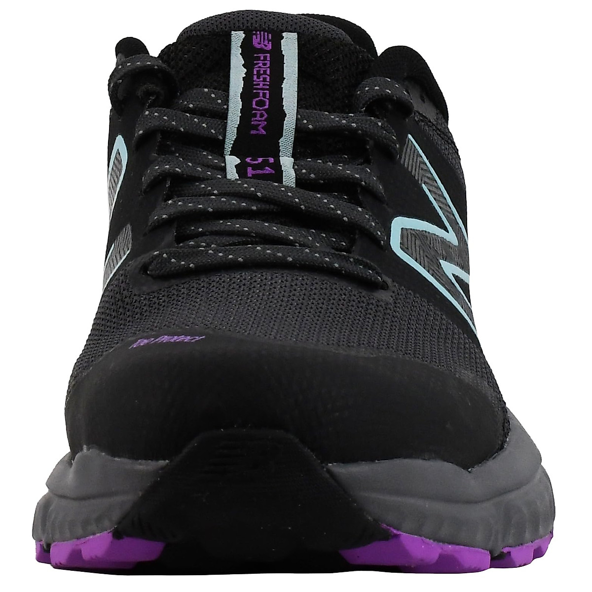 New Balance Women's Fresh Foam 510 V6 Trail Running Shoe, Magnet/Cosmic Rose/Virtual Blue, 8 Wide