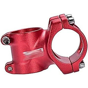 ZECHAO 31.8 Stem,7 Degree Ultralight Bike Handlebar Stem 35/45/55/60/65/70/80/90/100/110mm Suitable for Mountain Bike Road Bike BMX Mountain Bike Stem (Color : Red, Size : 45mm)