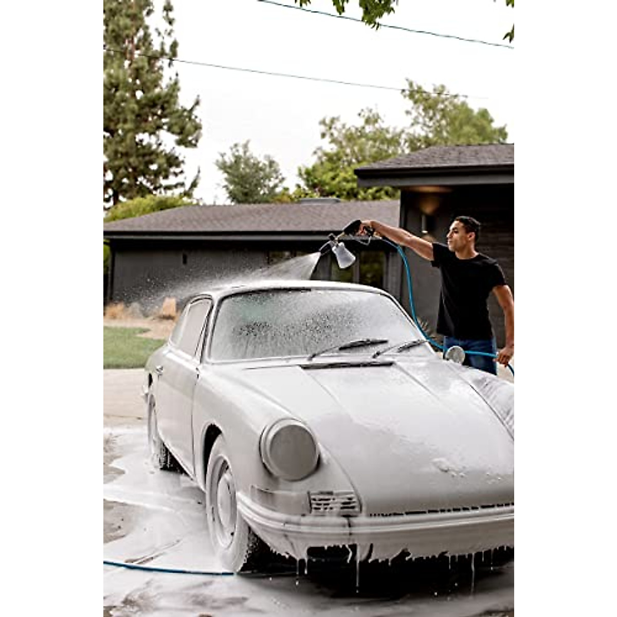 Sunday Best Car Care | Concentrated Foaming Car & Truck Wash Soap, Bucket Washing or Use Foam Cannon & Gun for Touchless Scratch Free Cleaning, pH Neutral, Easy Rinse & Ultimate Shine Professional Quality (16oz)