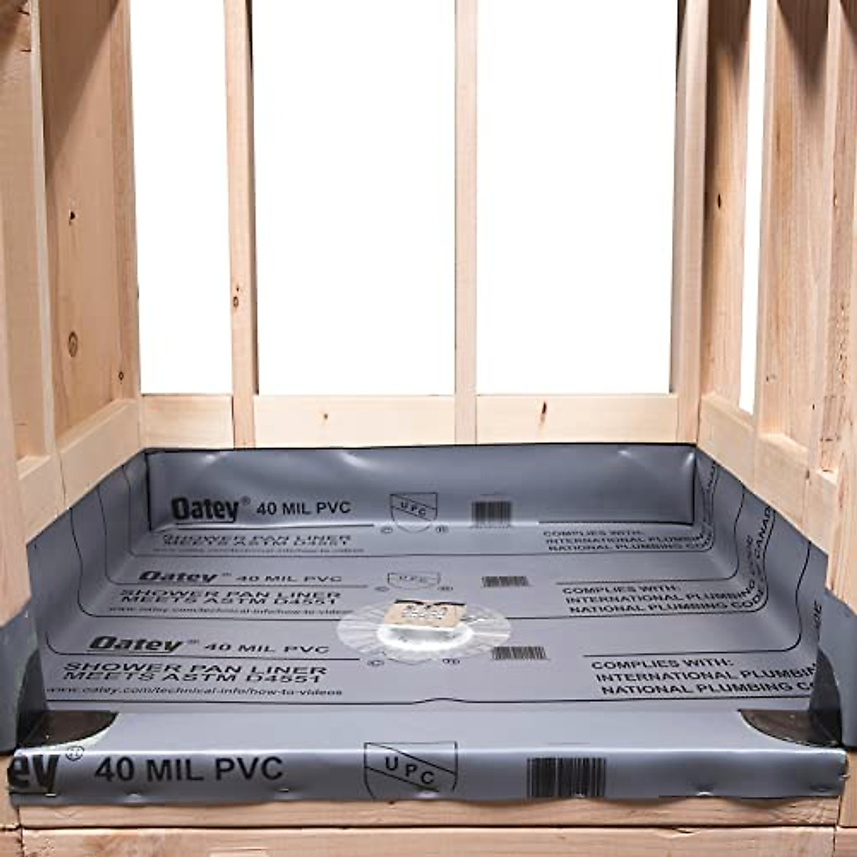 Oatey PVC Shower Pan Liner Kit